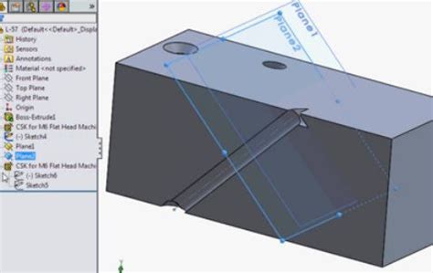 SOLIDWORKS Beginner Part Modeling Tutorials Video Tutorials Net