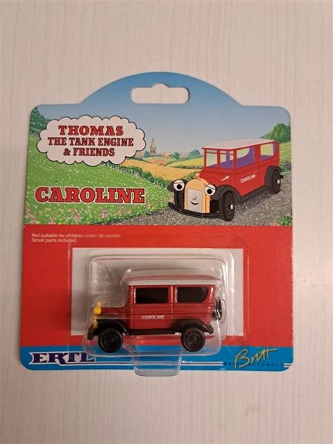 Thomas The Tank Engine And Friends Ertl Caroline Car Diecast New And Sealed