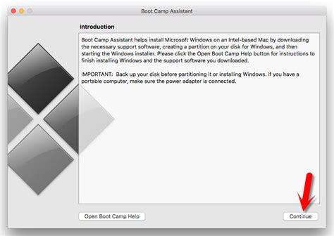 how to install windows 10 on mac using boot camp assistant