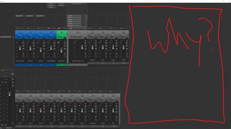 I Was Rearranging Tracks And This Happened Why Is It Not Using This Space R Reaper