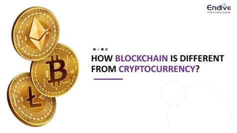 How Blockchain Is Different From Cryptocurrency Pptx Currencies Economy