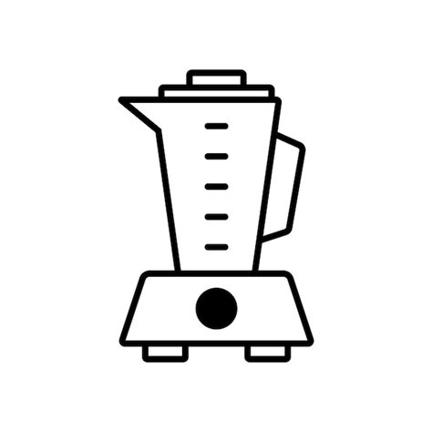 premium vector icon blender machine vector template