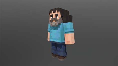 Steve From A Minecraft Movie Download Free 3d Model By Emerald