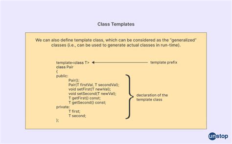 Template Class In C Tutorial At Aiden Darcy Blog