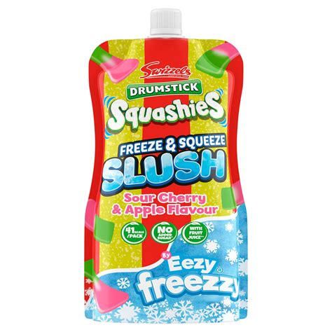 Swizzels Drumstick Squashies Sour Cherry And Apple Flavour 250ml Freeze