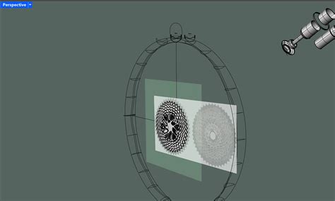 asymmetrical shapes swept along a central axis circle rhino for