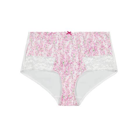 Print Midi Short Wisteria