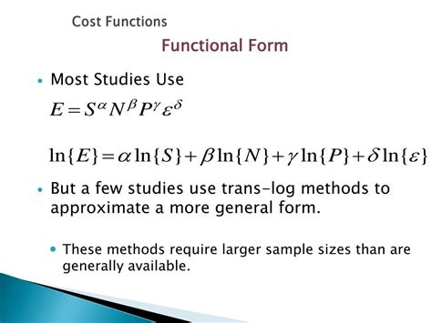 Ppt Cost Functions Powerpoint Presentation Free Download Id6759619