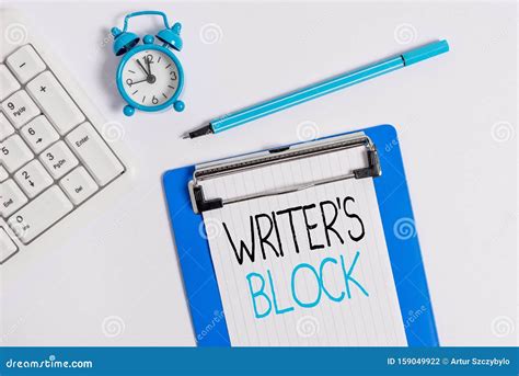 Conceptual Hand Writing Showing Writer S Block Business Photo Showcasing Condition Of Being