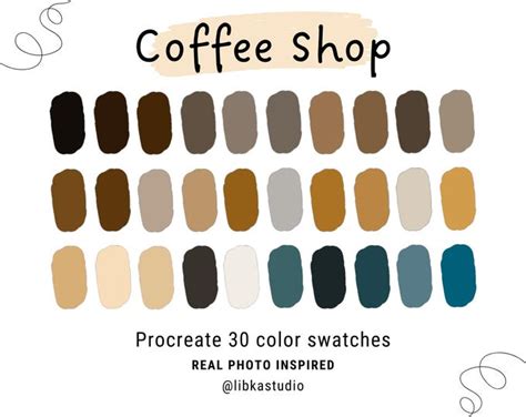 Procreate Color Palette 30 Swatches Plus Hex Codes Ipad Digital Palette Procreate Swatches