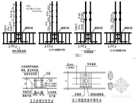 地下室墙柱钢筋绑扎施工技术交底 主体结构 筑龙建筑施工论坛