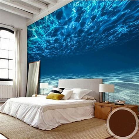Customized Modern 3d Underwater Ocean Floor Theme Wallpaper Quality