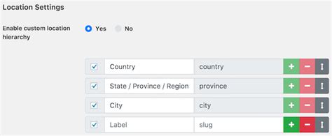 Managing Locations · Directories Pro Documentation