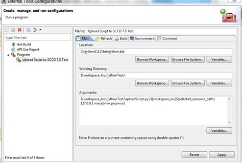 Eclipse Configuring External Tools Intellij Stack Overflow