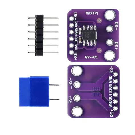 Sensor De Corriente Max471 3a Para Arduino Generico