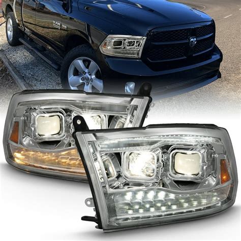 Anzo Usa 111441 Projector Headlight Fits Select 2013 2018 Ram 1500
