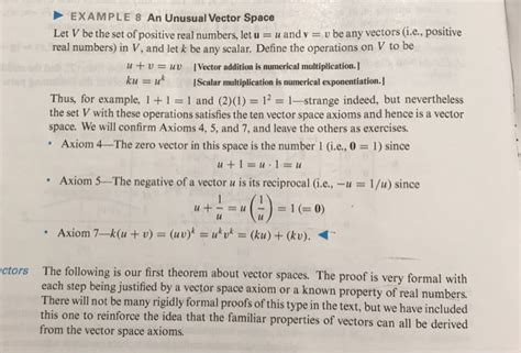 Solved ASAP This Is A Linear Algebra Vector Space Proof Chegg