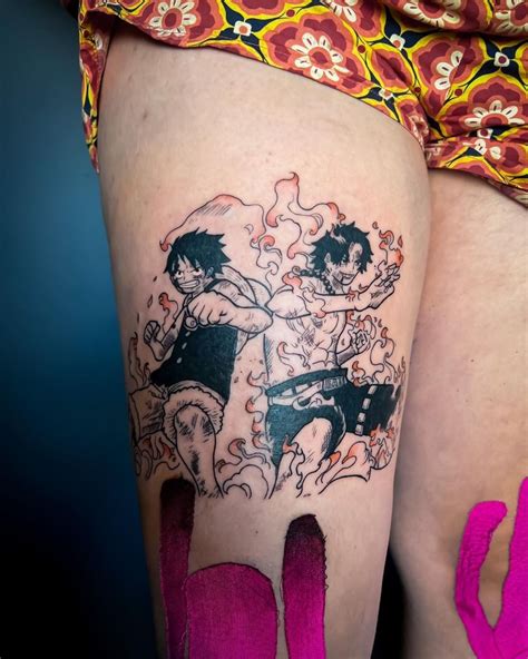 One Piece 5 Best Portgas D Ace Tattoo Ideas