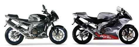 Motorrad Vergleich Aprilia Rsv 1000 Tuono R 2006 Vs Aprilia Rsv 1000 R
