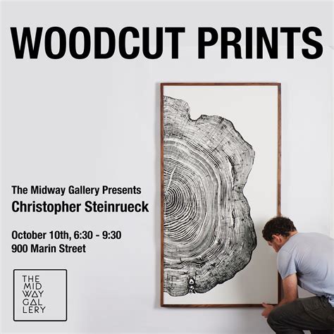 Woodcut Prints The Midway Sf