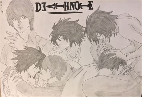 Death Note Light X L Yaoi Death Note Light X L Yaoi