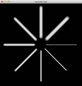 Simple Smooth Line Drawing With OpenGL Comments