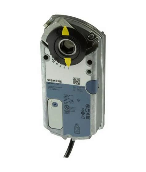 Control Siemens Damper Actuator Torque 20nm On Off Type Rotary Motion