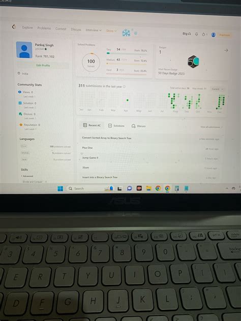 Pankaj Singh On Linkedin Leetcode Dsa Coding