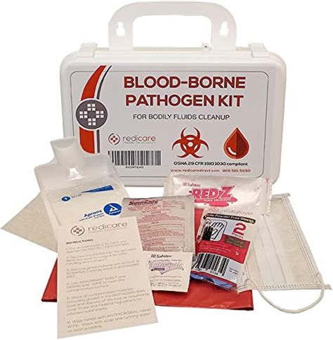 Amazon Com Bloodborne Pathogen Body Fluids Cleanup Kit W Fluid Solidifier Biohazard Bag