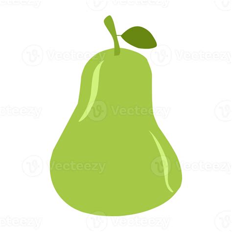 Cute Pear Fruit 23330089 Png