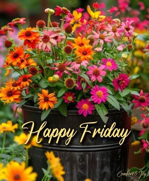 Happy Friday Fall Flowers Friday Flowers Images Friday Greetings