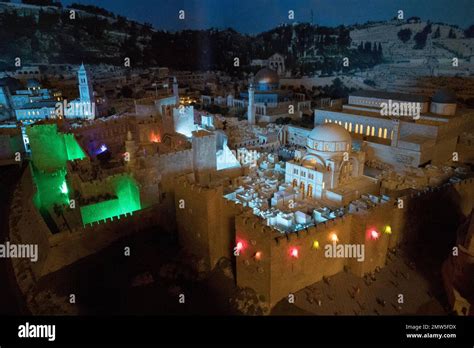 Israel Is Depicted In The Gullivers Gate Exhibit Wednesday April 5