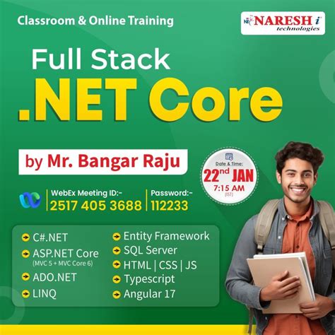 Naresh I Technologies On Linkedin Fullstack Dotnetcore