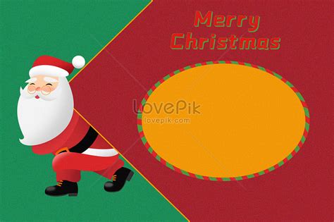 산타 클로스 크리스마스 카드 일러스트 일러스트 무료 다운로드 Lovepik