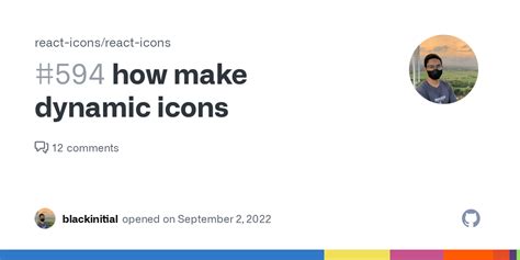 How Make Dynamic Icons · Issue 594 · React Iconsreact Icons · Github