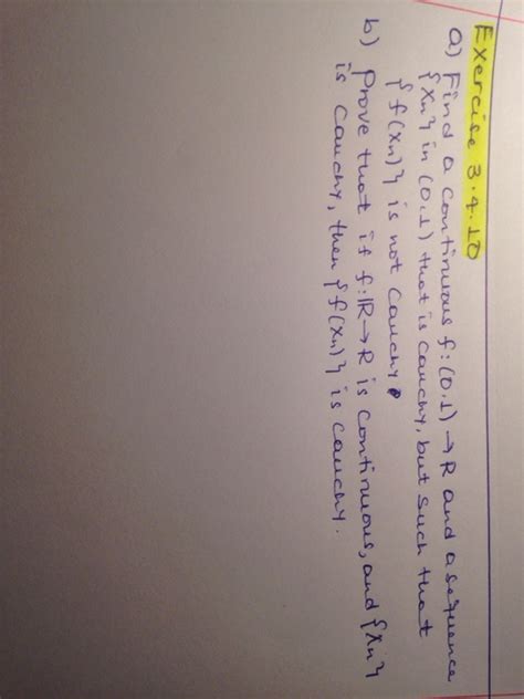solved find a continuous f 0 1 rightarrow r and a