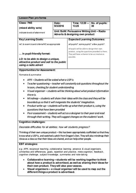Goals Of The Performance Task Grasp Model Docx Education