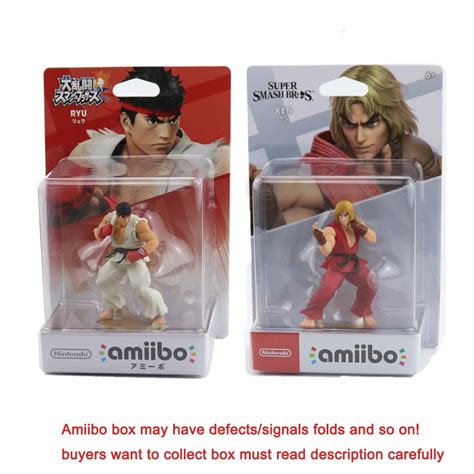 Ken Fighter Ryu Street Figulas Amiibo Super Smash Bros Серия