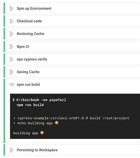 Add Build Command · Issue 6 · Cypress Iocypress Example Circleci Orb · Github