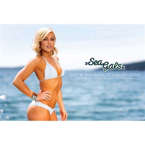 Seattle Seahawks Sea Gals 2018 Swimsuit Calendar