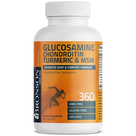 Glucosamine Chondroitin Turmeric And Msm Bronson Vitamins Quality