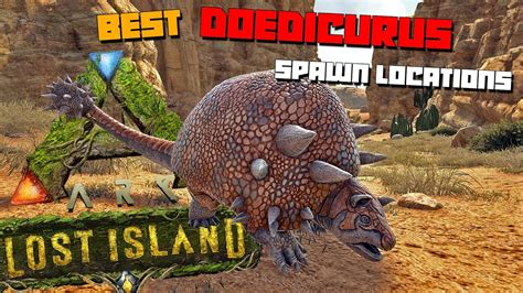 Ark Lost Island Doedicurus Spawn Locations And Best Spots To Find Your Stone Farmers Youtube