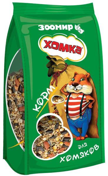 Корм Зоомир для хомяков "Хомка", 800 г - купить с доставкой по выгодным ...