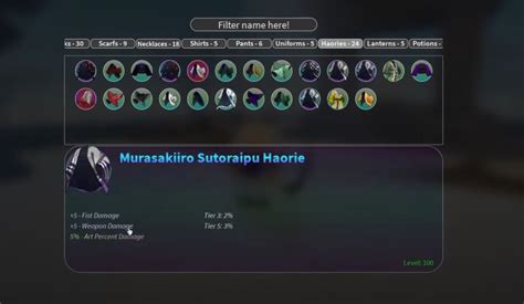 Project Slayers Best Accessories For Demons Update 1 5