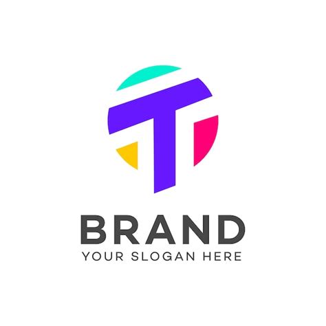 Premium Vector T Letter Logo