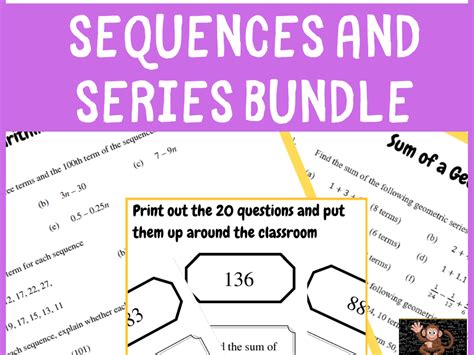 sequences and series teaching resources