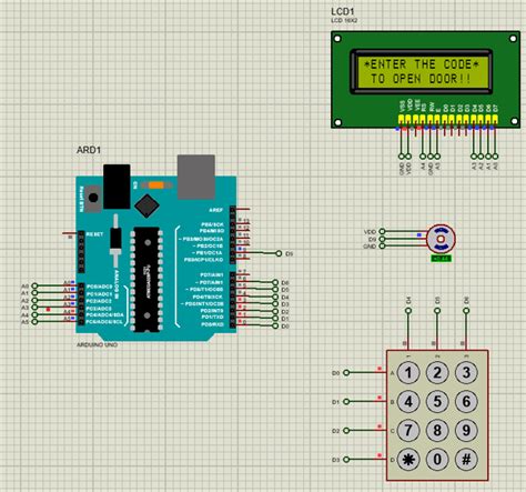 Password Based Door Locking System Using Arduino