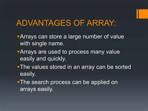 Array In C Pptx
