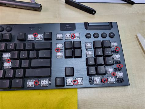 Logitech G913 Full Size Repair Key E Hkggz